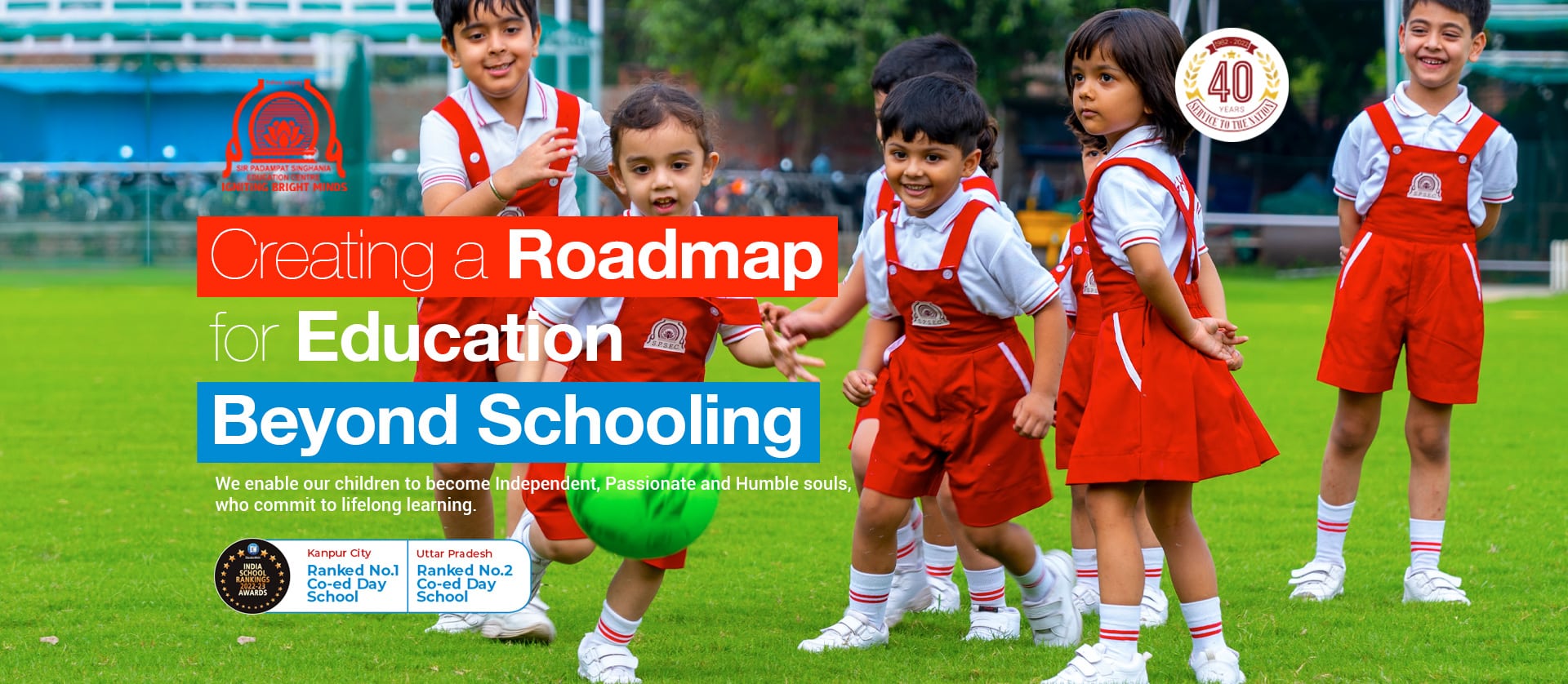 Best No. 1 School in Kanpur - SIR PADAMPAT SINGHANIA EDUCATION CENTRE