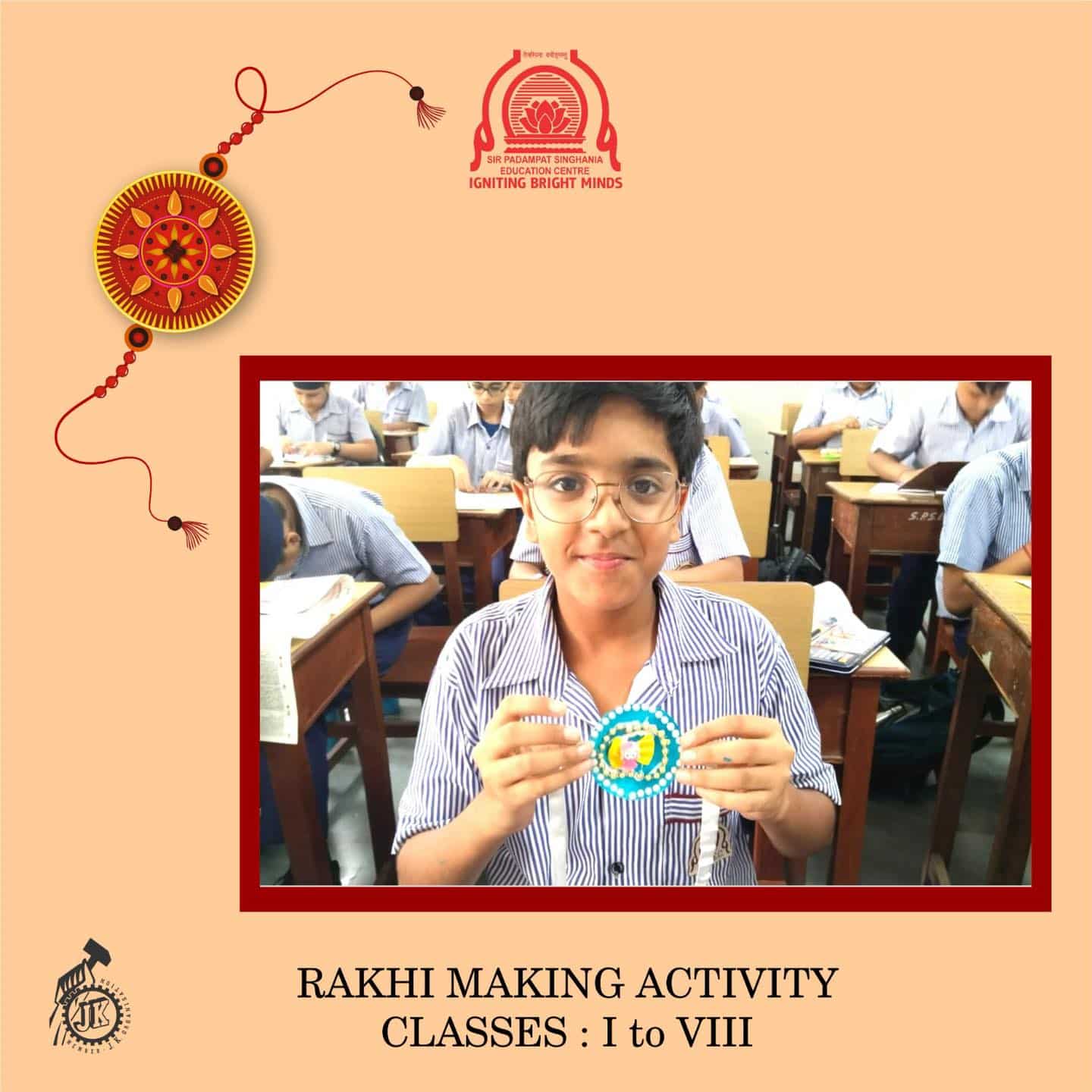 Rakhi Making Activity