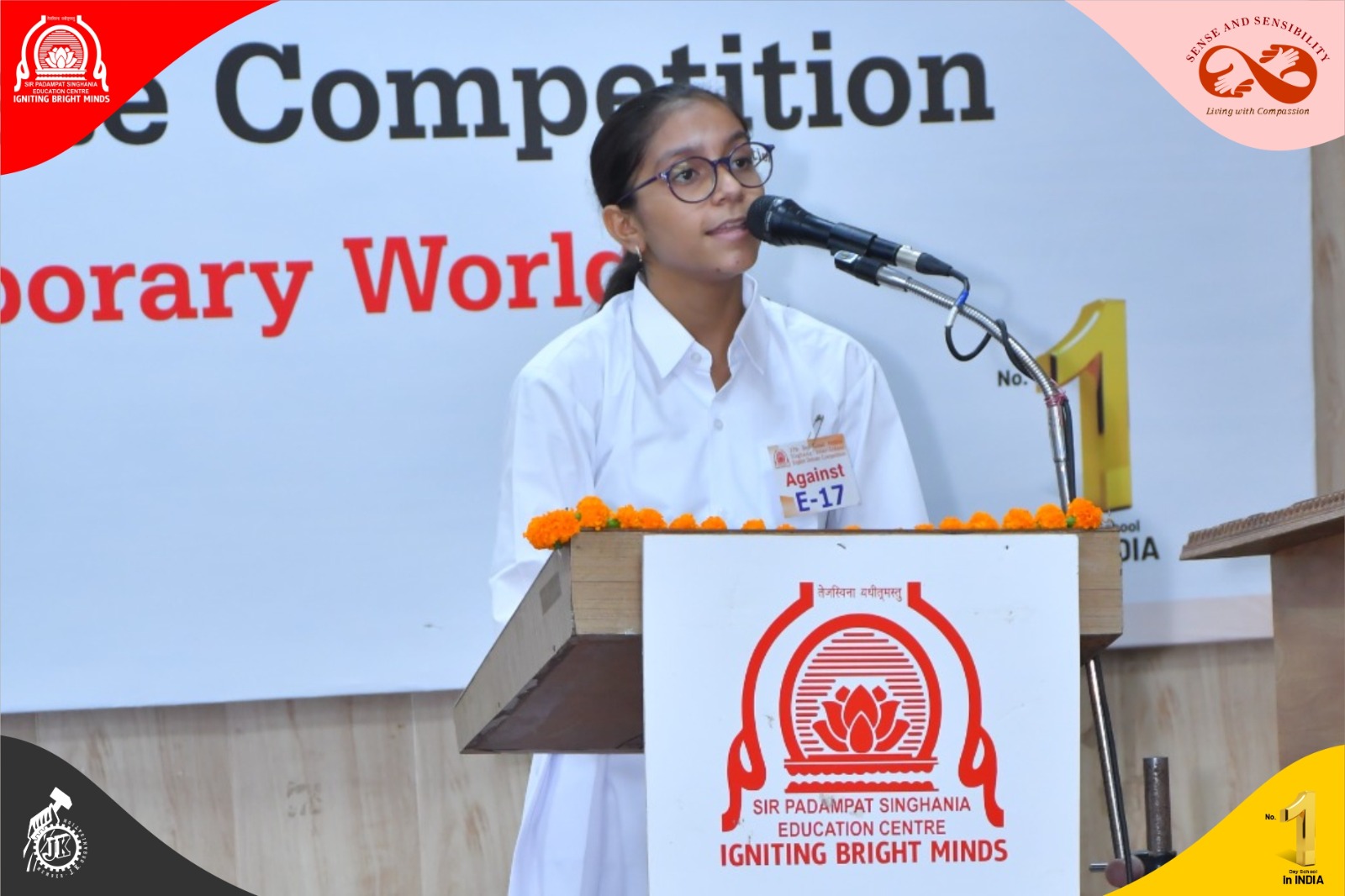 37th Shri Gopal Krishna Singhania Inter-School English Debate Competition