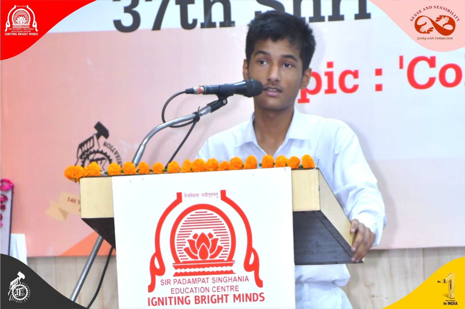 37th Shri Gopal Krishna Singhania Inter-School English Debate Competition